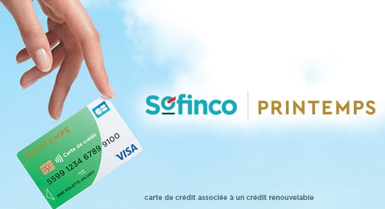 Sofinco et son partenaire Printemps lancent la carte Visa Printemps ...